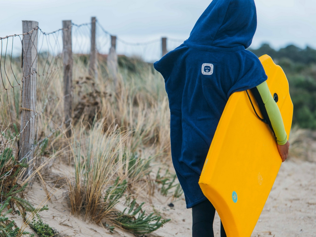 Kids Surf Ponchos - 100% Cotton Towel - Pakal Ethnic Surf Poncho